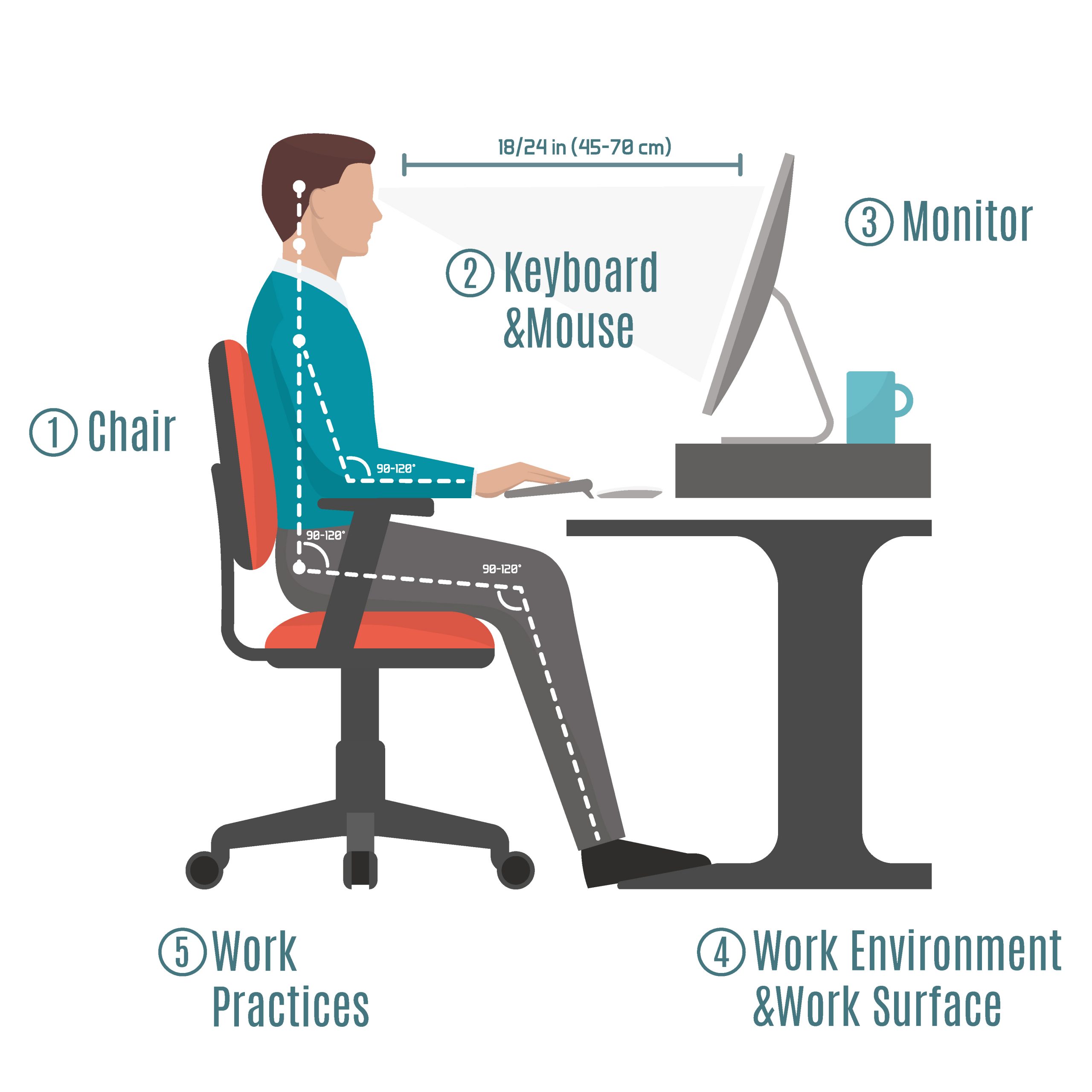 computer self ergo evaluation - Wallis - Physiotherapy